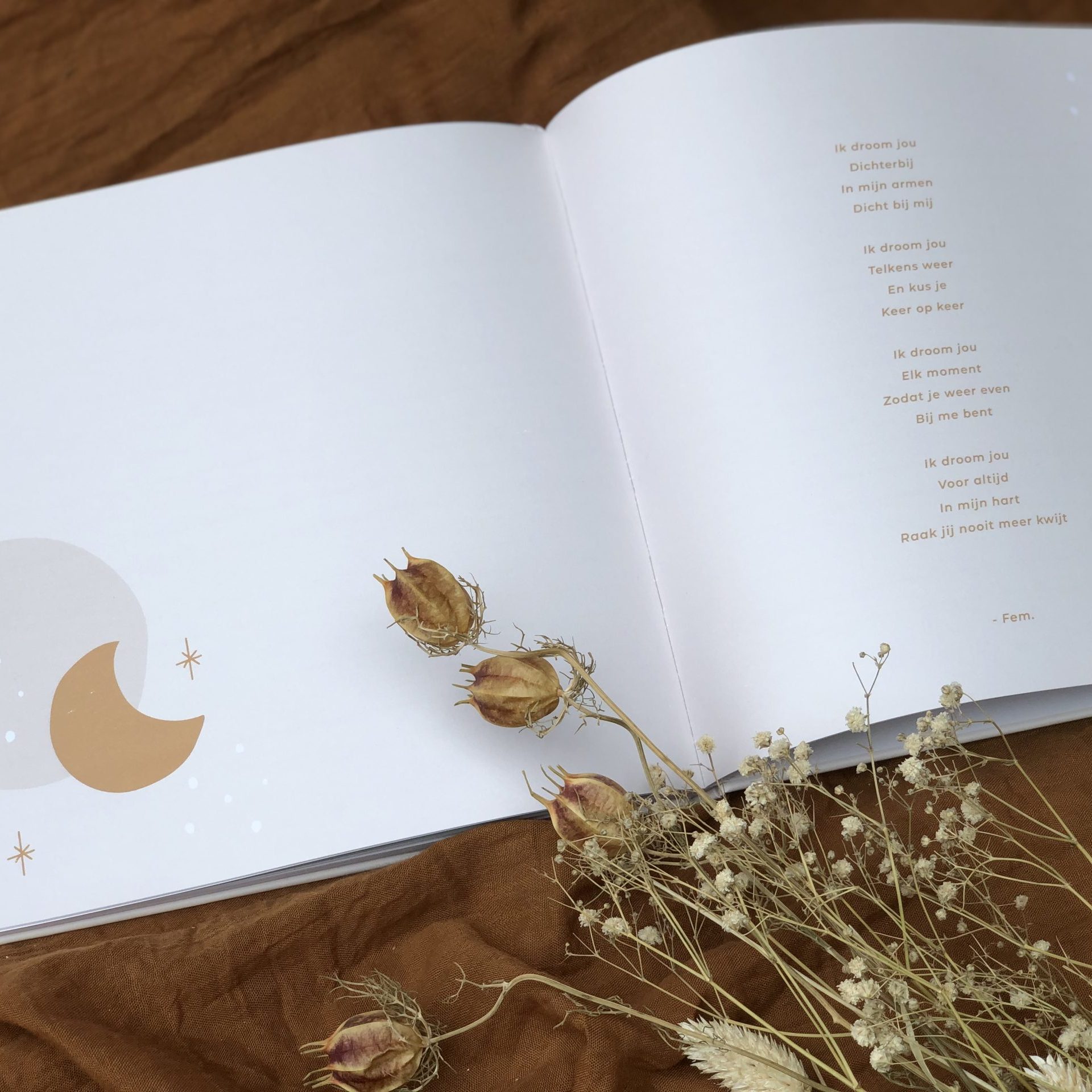 Herinneringsboek Koester, met liefde gedragen - Dalalou Natuurlijk